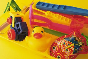 Toymakers Explore Sustainable Toys- Green Dot Bioplastics